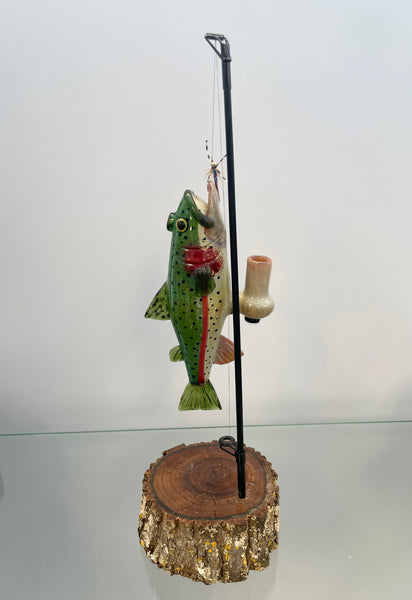 Trapper Caught Fish – Headspace Glass