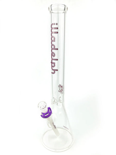 illadelph tall purple beaker – Headspace Glass